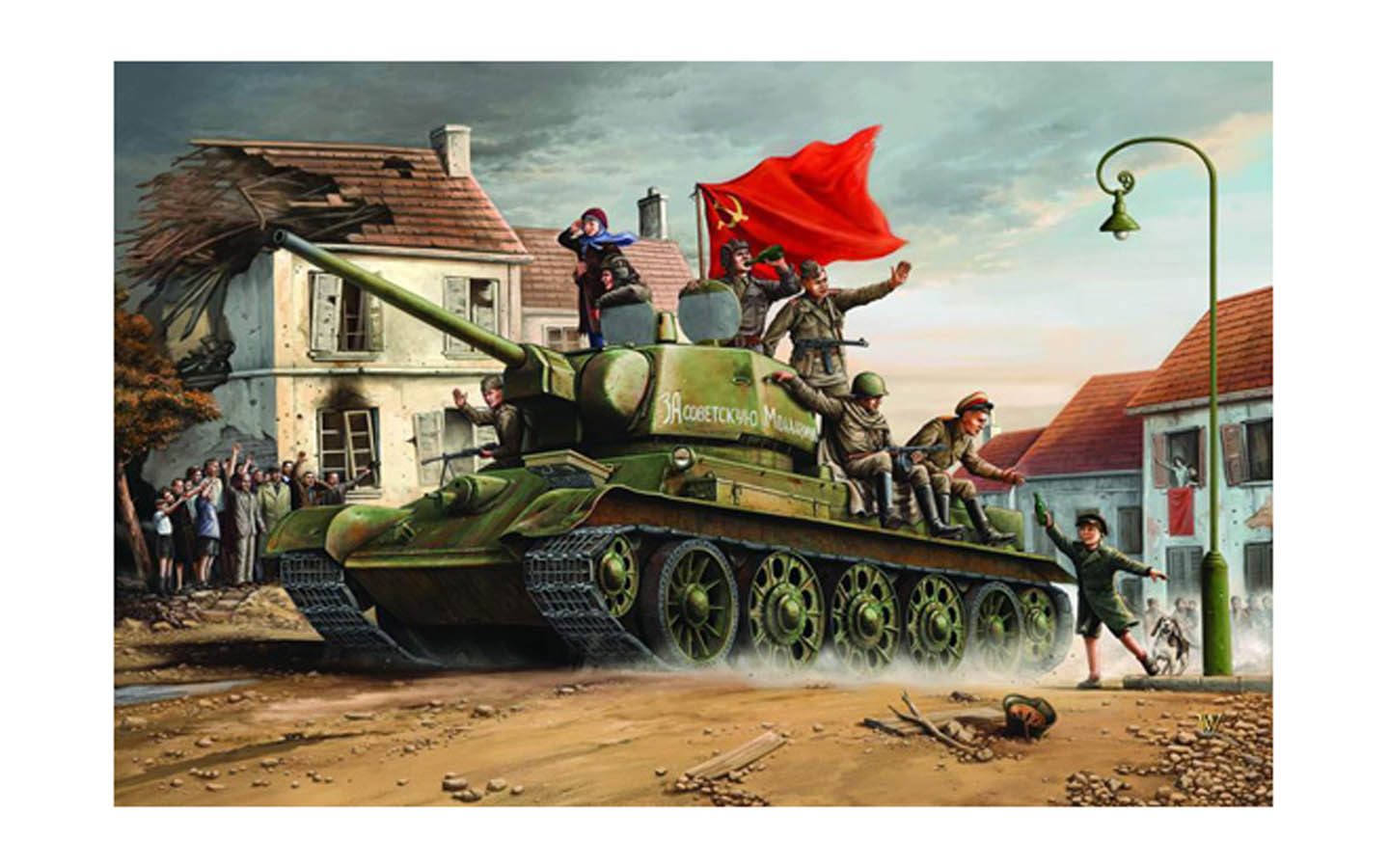 T-34/76 Model 1943 - Trumpeter 00903 | kingshobby.com