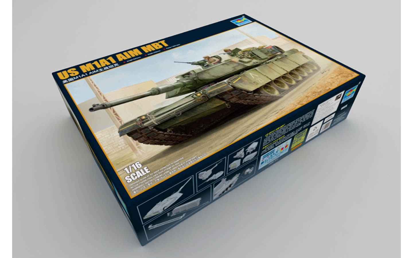 US M1A1 AIM MBT - Trumpeter 00926 | kingshobby.com