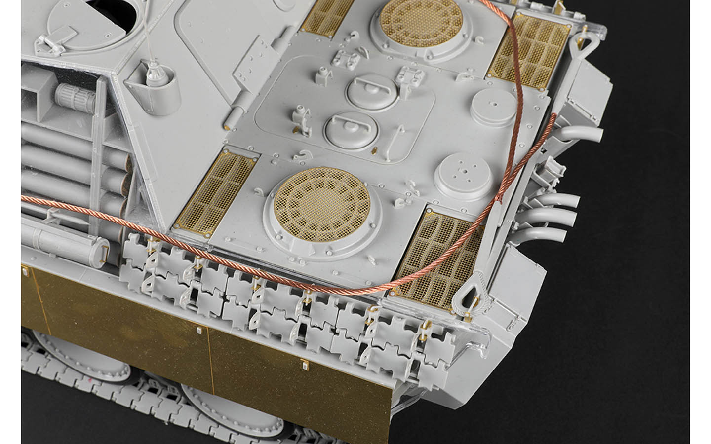 German Sd.Kfz 173 Jagdpanther Early Version - Trumpeter 00934 | kingshobby.com