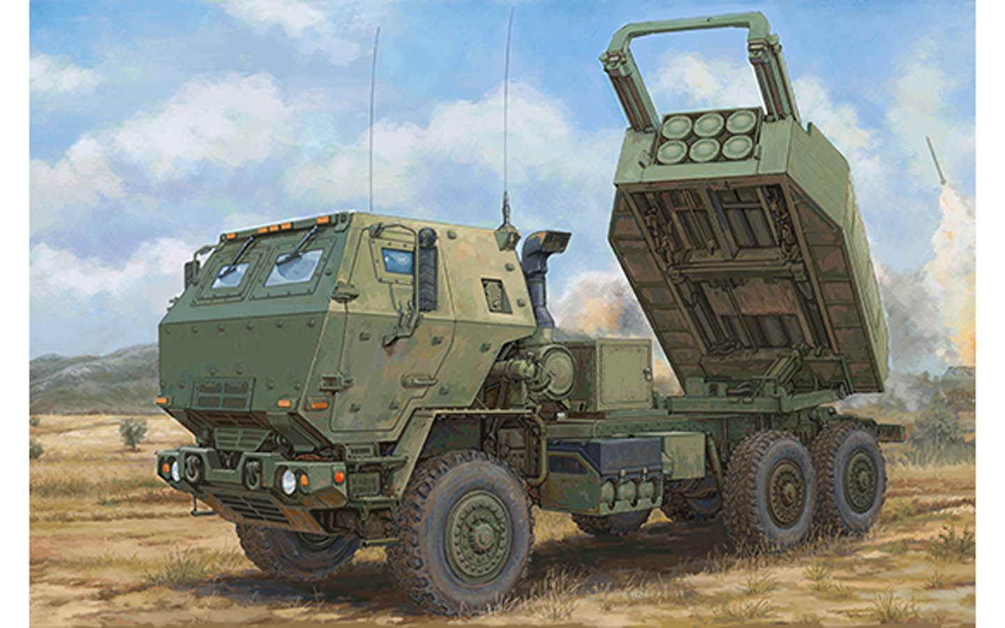 M142 High Mobility Artillery Rocket System (HIMARS) - Trumpeter 01041 ...