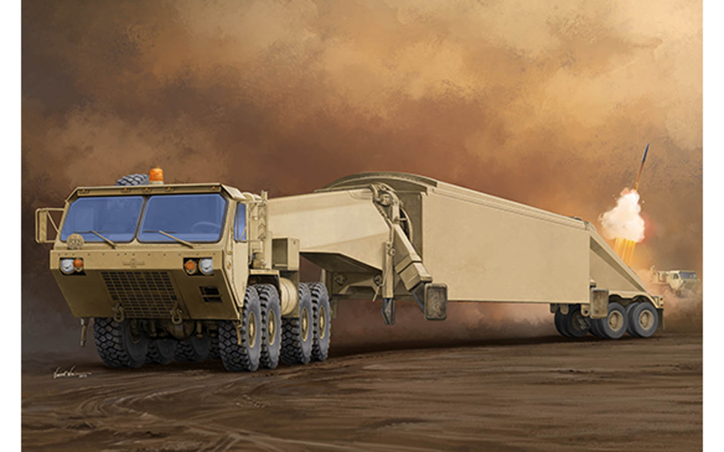 M983 Tractor with AN/TPY 2X Band Radar - Trumpeter 01059 | kingshobby.com