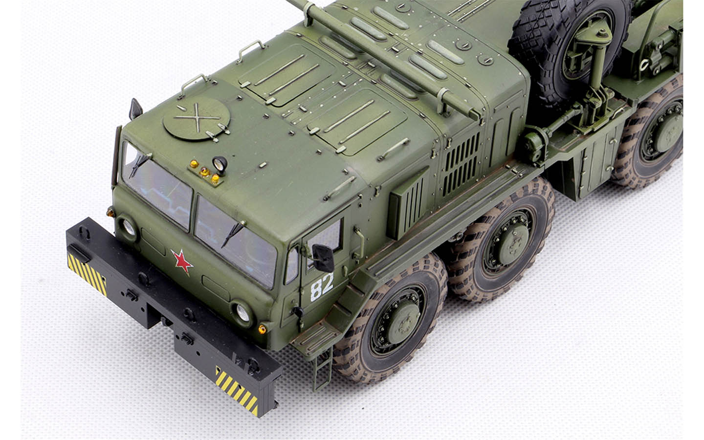 KET-T Recovery Vehicle Based on MAZ537 Heavy Truck - Trumpeter 01079 ...
