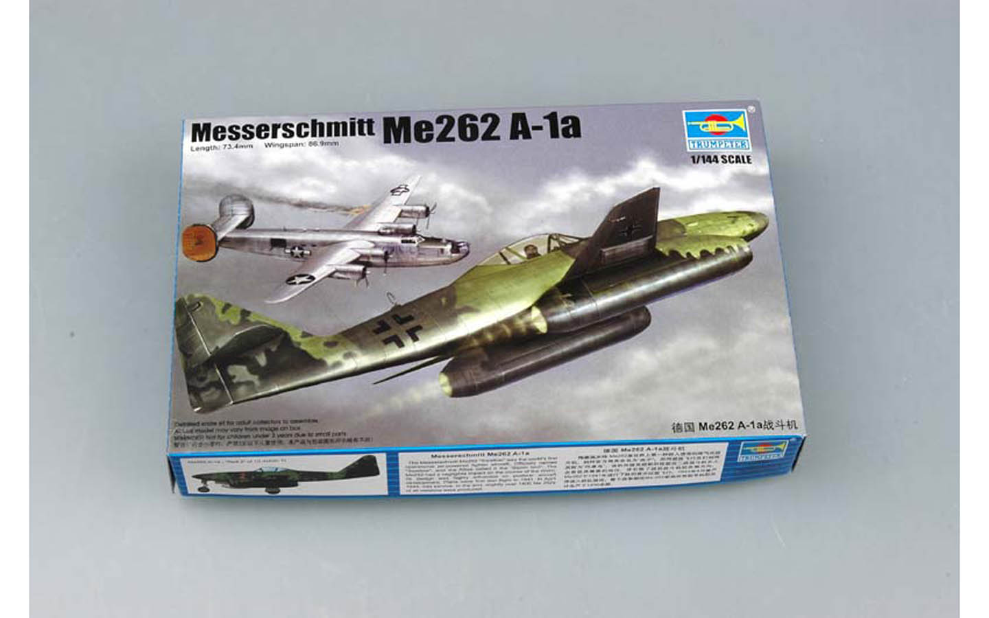 Messerschmitt Me 262 A-1a - Trumpeter 01319 | kingshobby.com