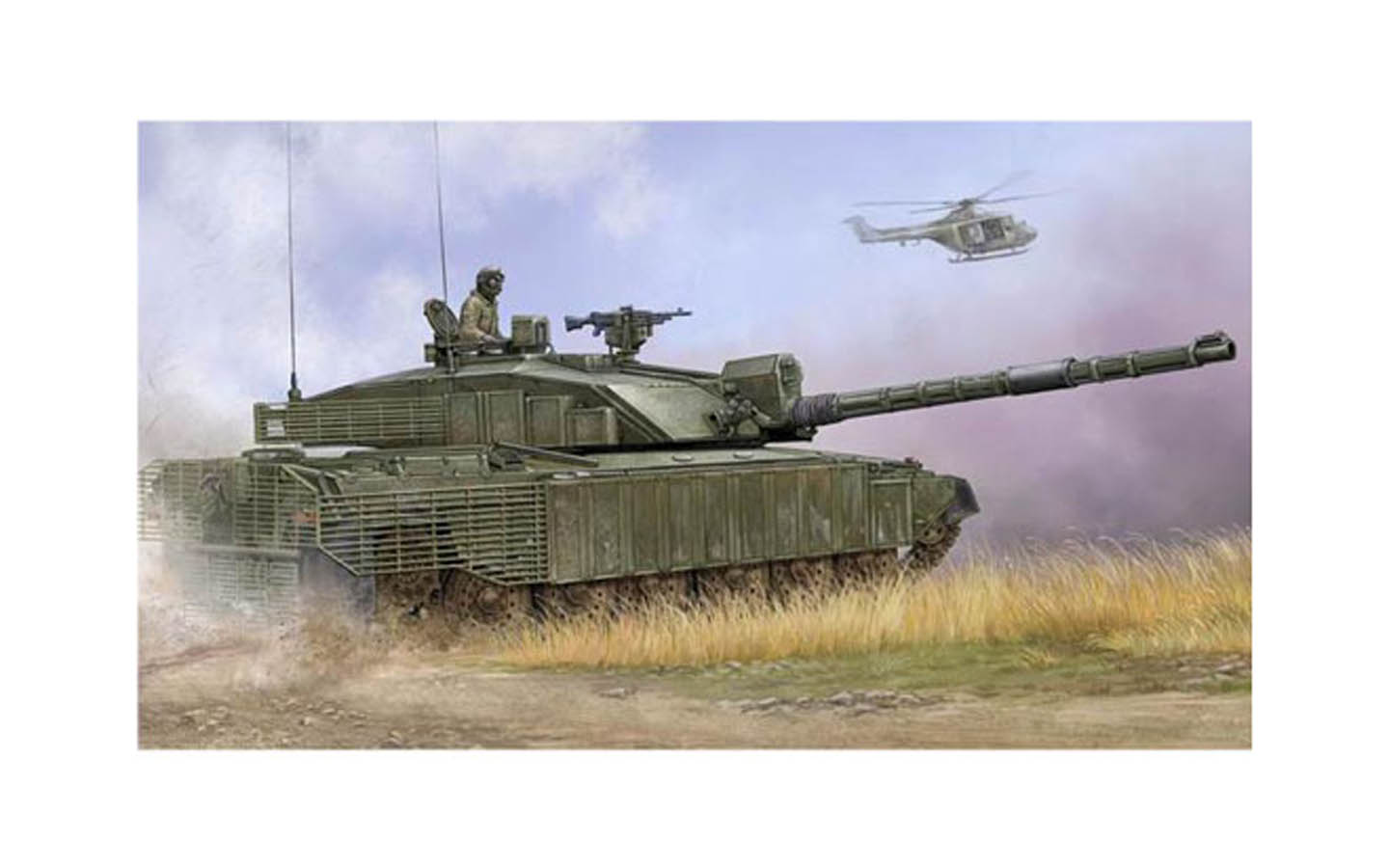British Challenger 2, Enhanced Armour - Trumpeter 01522 | kingshobby.com