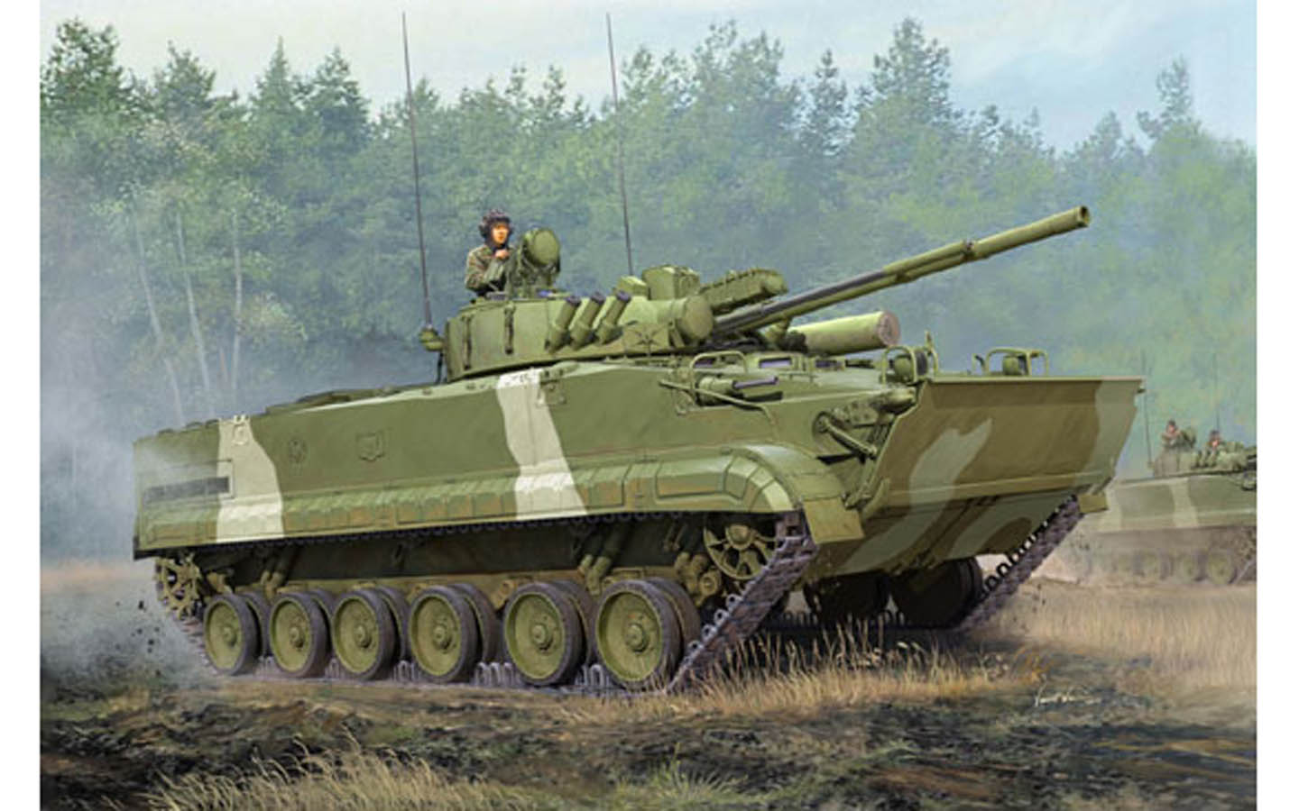 Russian BMP-3 IFV - Trumpeter 01528 | kingshobby.com