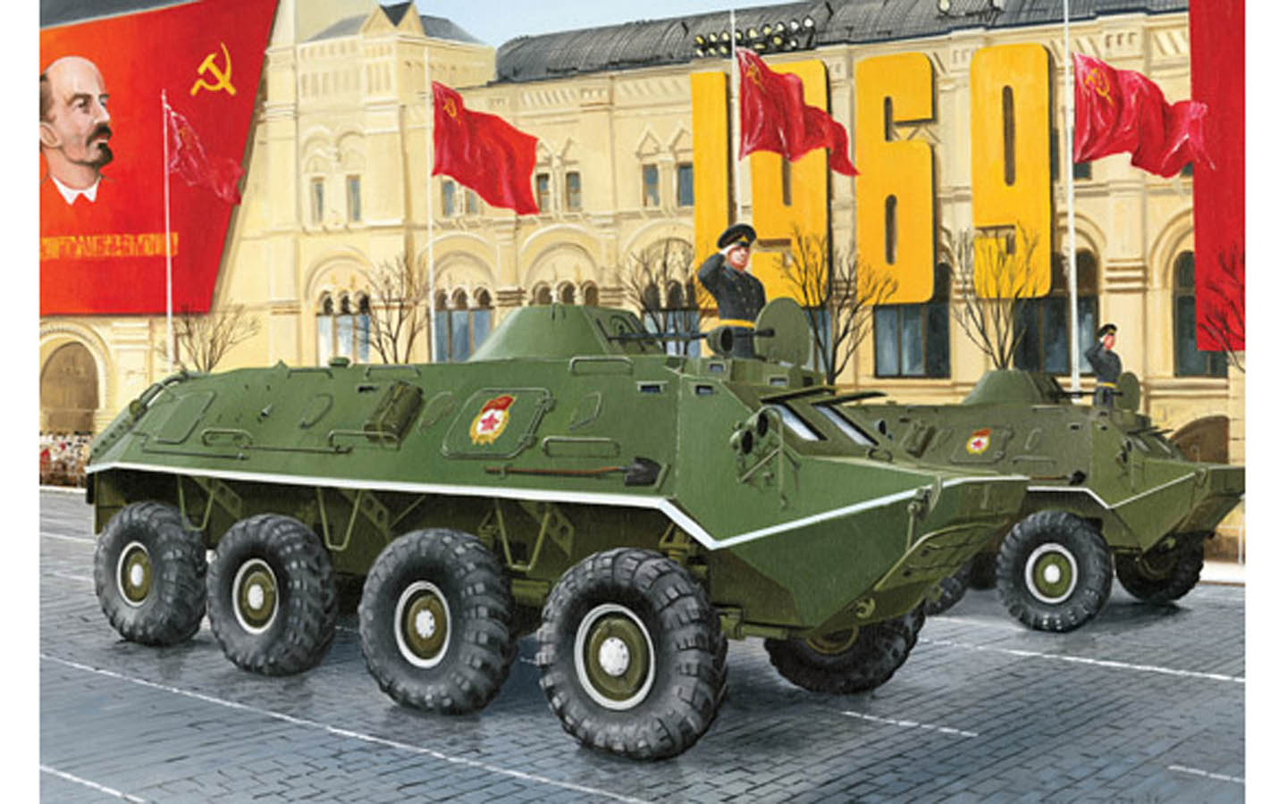 Russian BTR-60PB - Trumpeter 01544 | kingshobby.com