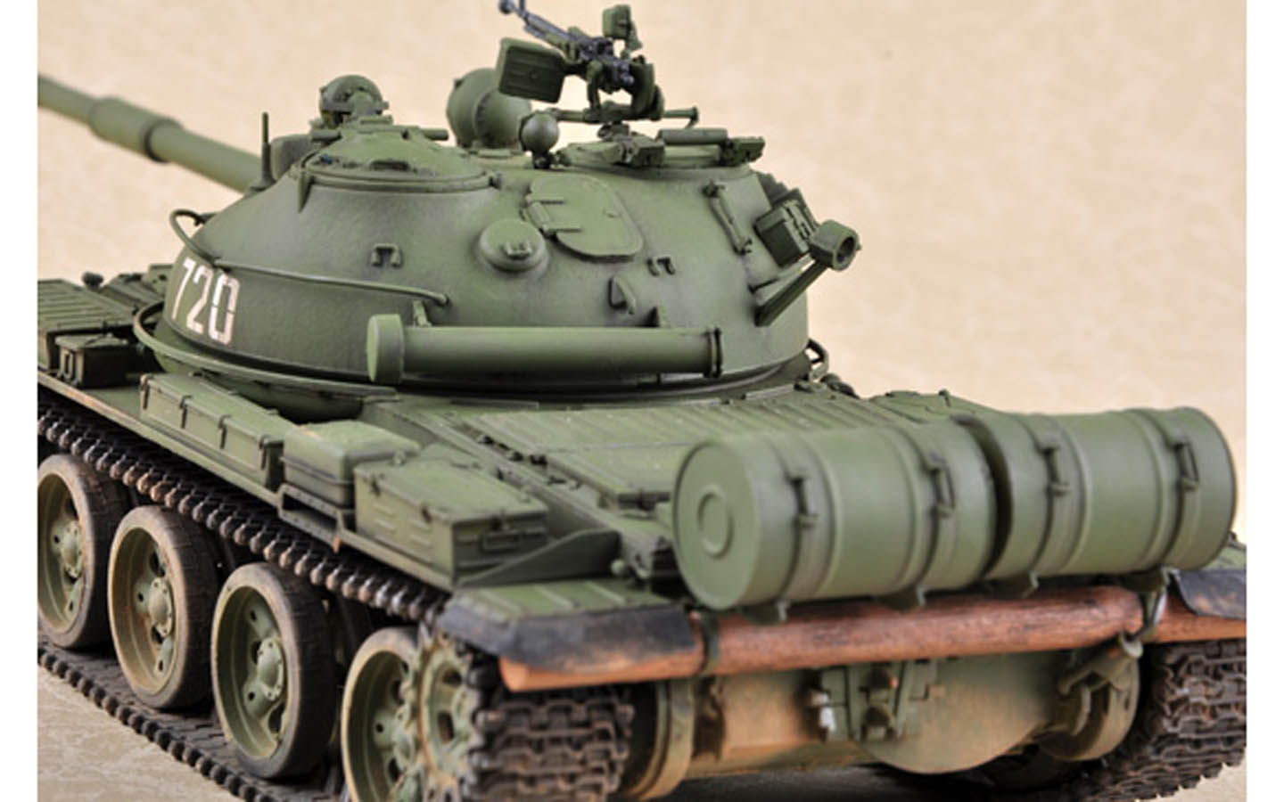 Russian T-62 Model 1975 (Model 1972+KTD-2) - Trumpeter 01552 ...