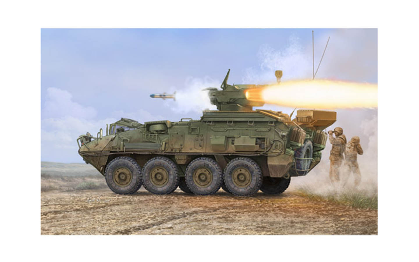 LAV III TUA (Tow-Under-Armour) - Trumpeter 01558 | kingshobby.com