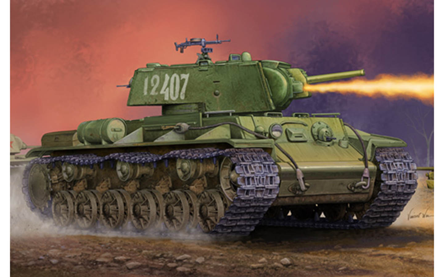 KV-8S Welded Turret - Trumpeter 01568 | kingshobby.com