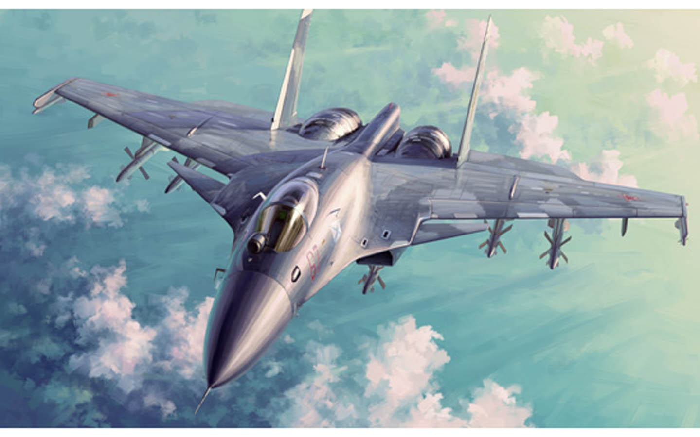 Russian Su-33 Flanker D - Trumpeter 01667 | kingshobby.com