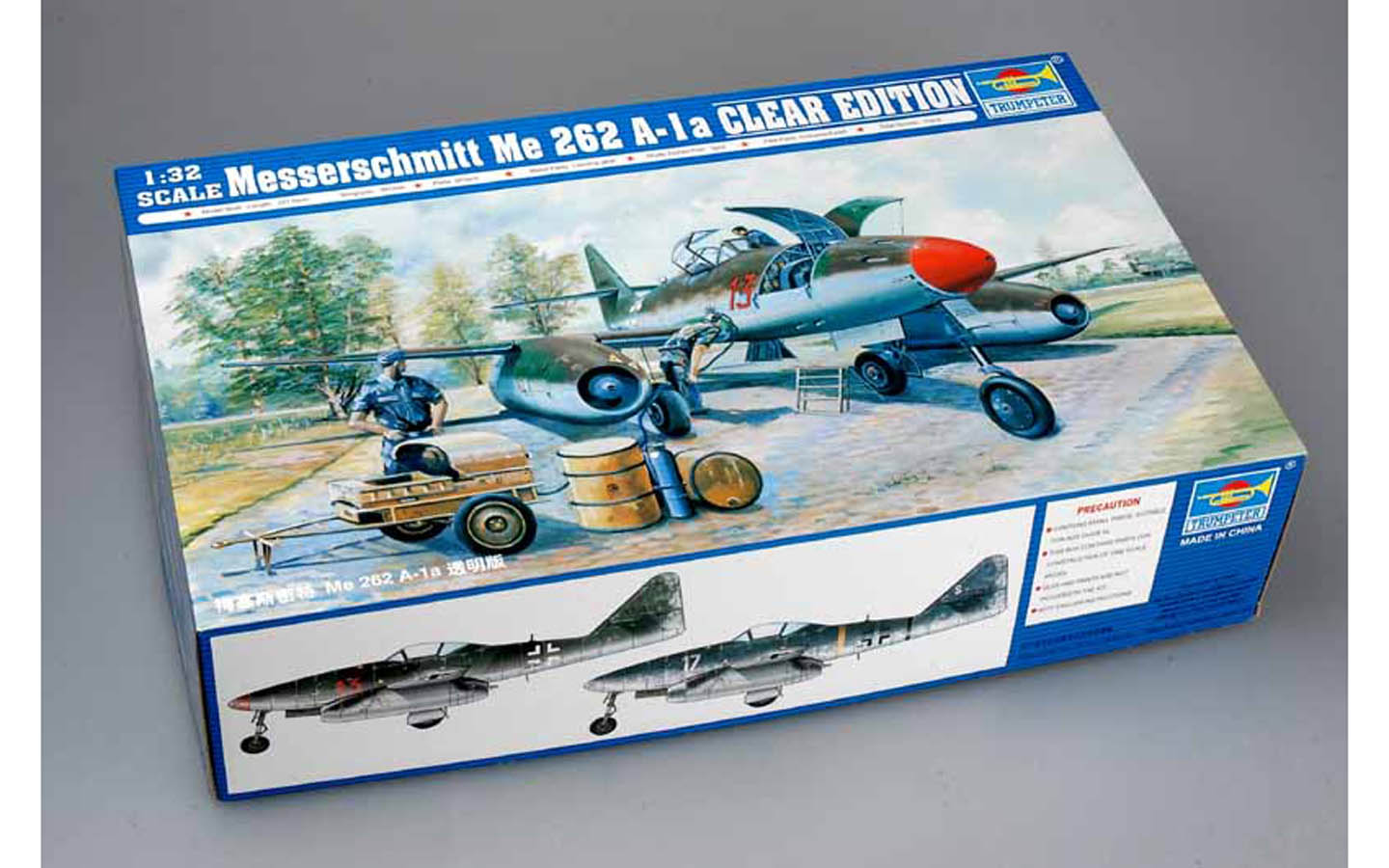 Messerschmitt Me 262A-1a, Clear edition - Trumpeter 02261 | kingshobby.com