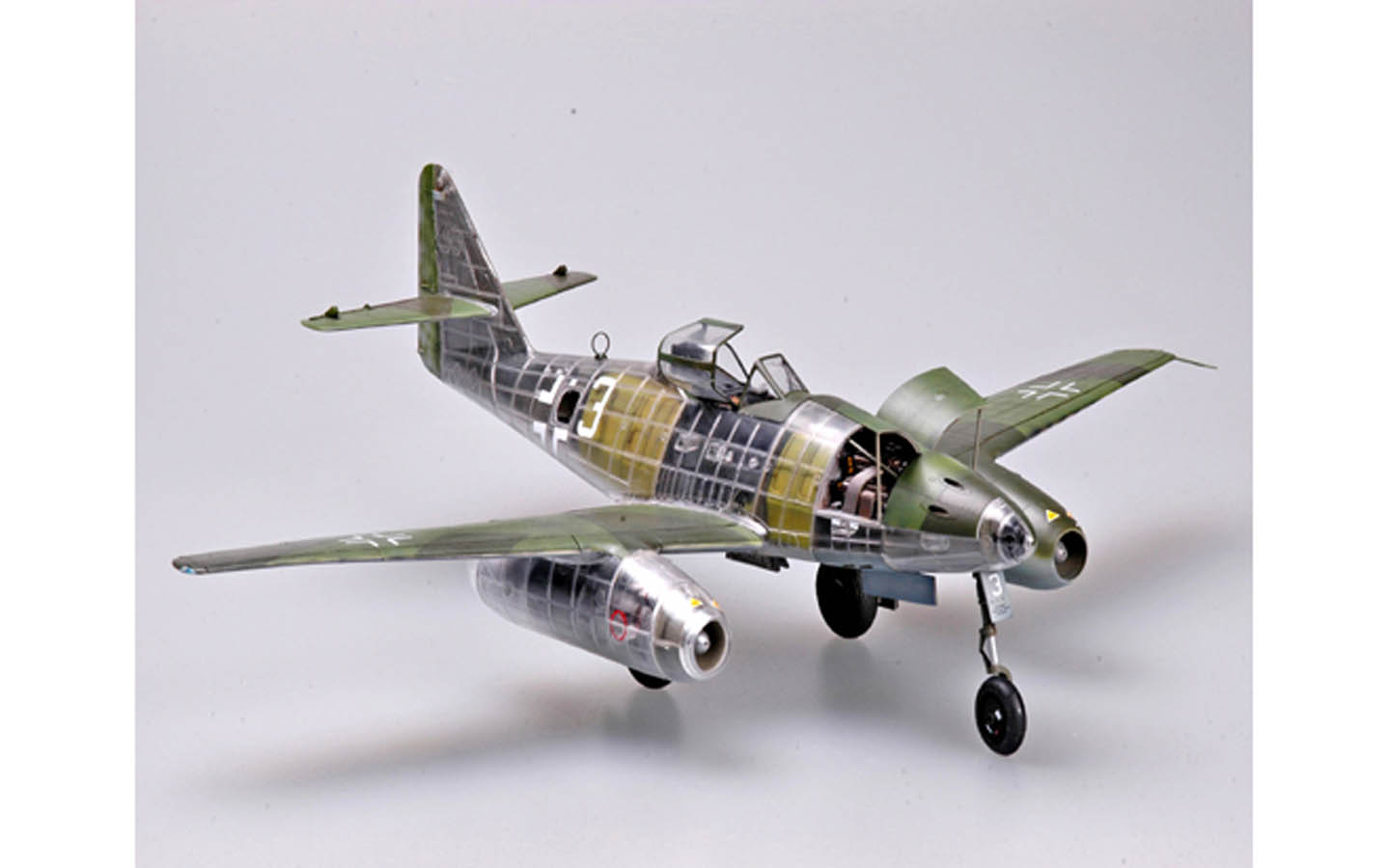 Messerschmitt Me 262A-1a, Clear edition - Trumpeter 02261 | kingshobby.com