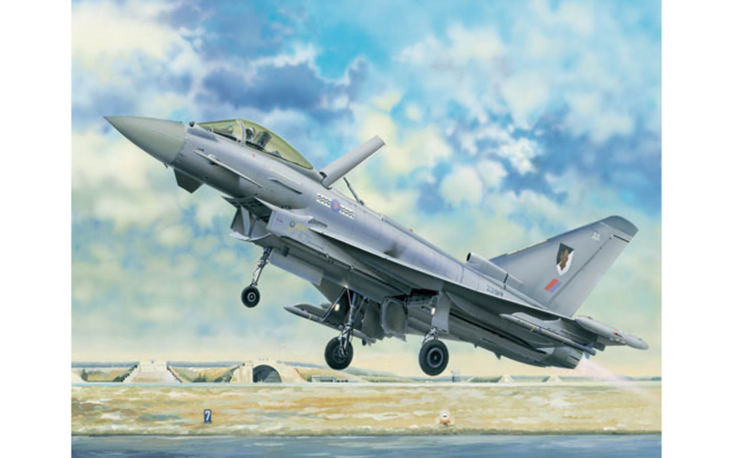 EF-2000A Eurofighter Typhoon - Trumpeter 02278 | kingshobby.com