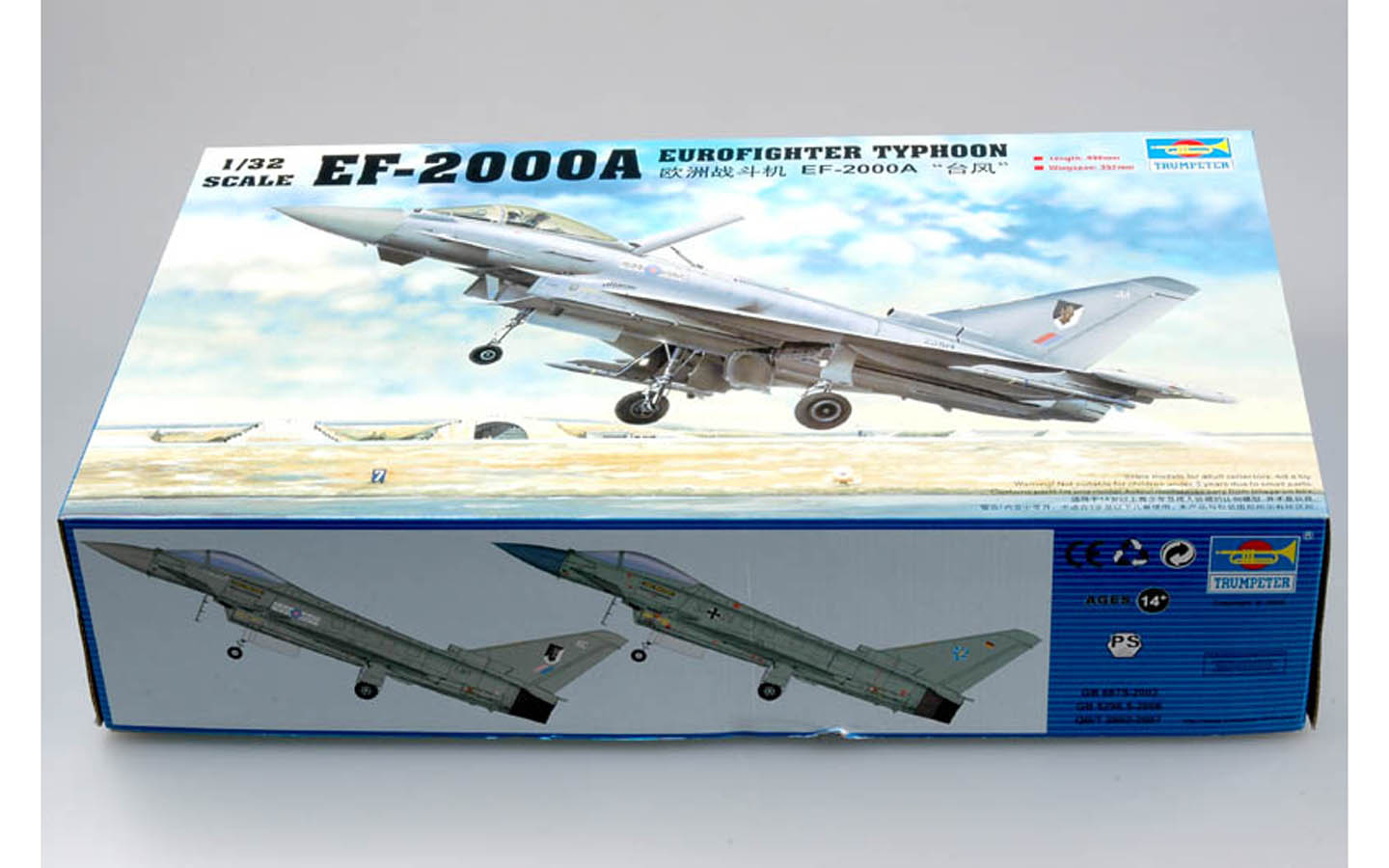 EF-2000A Eurofighter Typhoon - Trumpeter 02278 | kingshobby.com