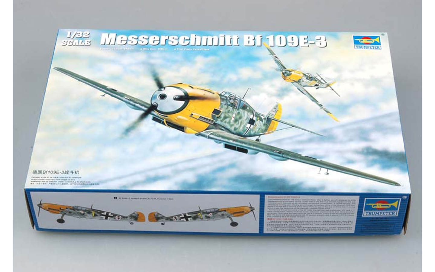 Messerschmitt Bf 109E-3 - Trumpeter 02288 | kingshobby.com