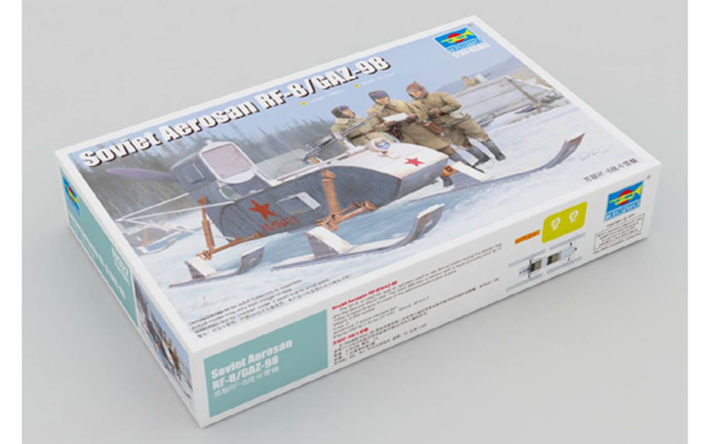 Soviet Aerosan RF-8/GAZ-98 - Trumpeter 02322 | kingshobby.com