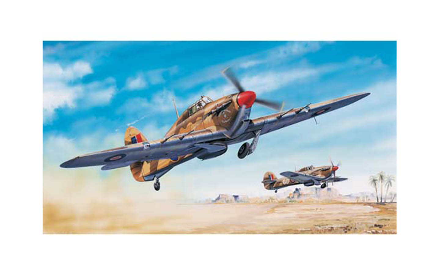 Hurricane Mk.II C/Trop - Trumpeter 02416 | kingshobby.com