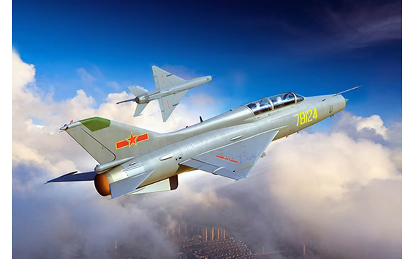 JJ-7A Trainer - Trumpeter 02825 | kingshobby.com