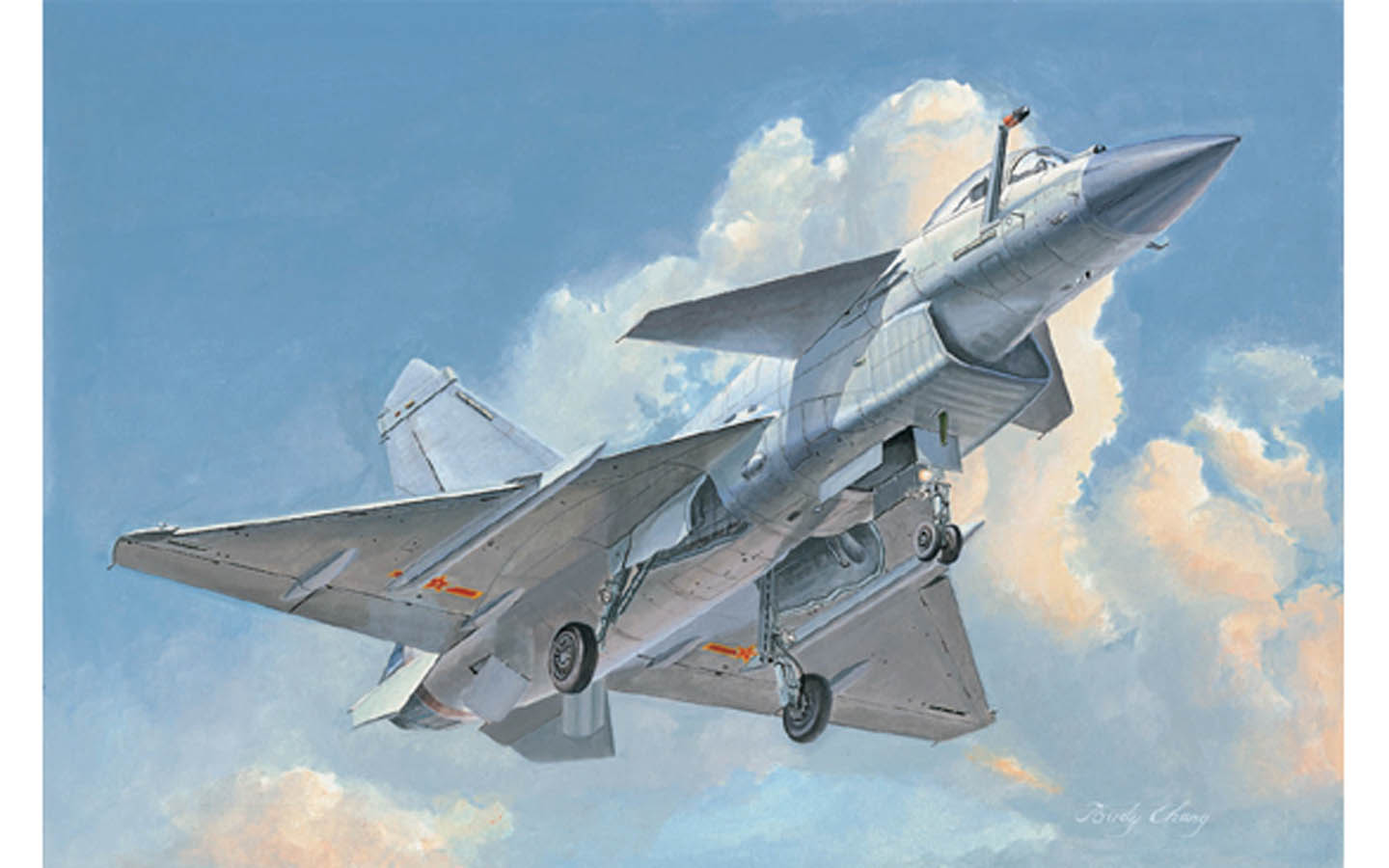 PLAAF J-10B, Vigorous Dragon - Trumpeter 02848 | kingshobby.com