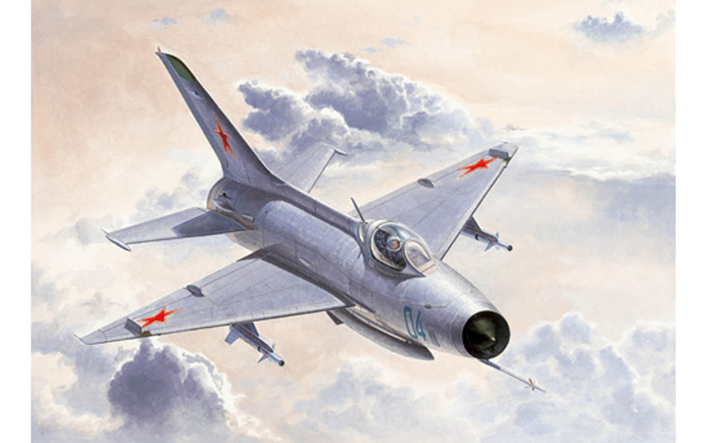 MiG-21F-13 Fishbed - Trumpeter 02858 | kingshobby.com