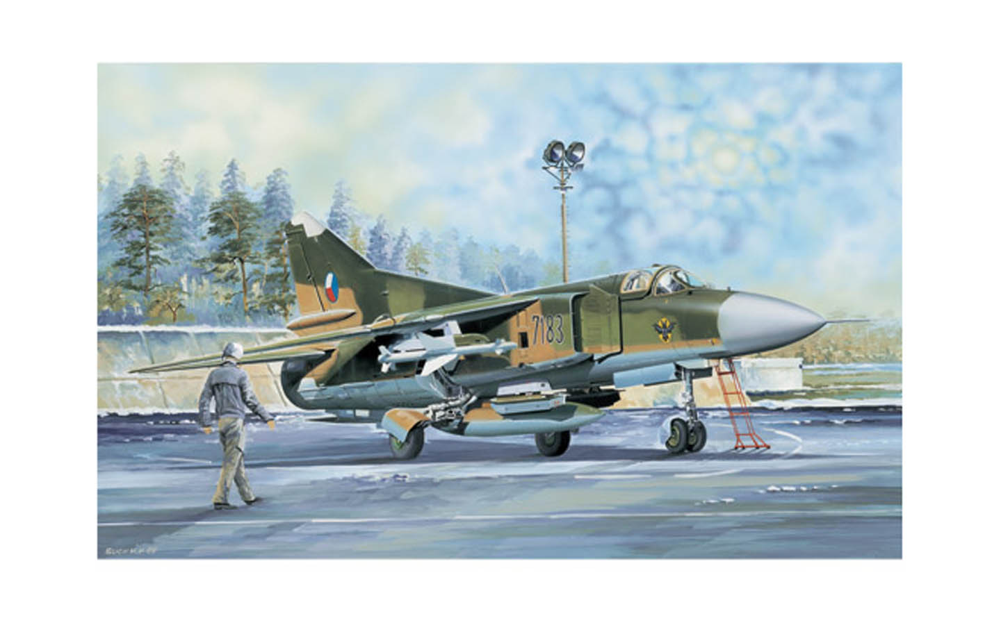 MiG-23MF Flogger-B - Trumpeter 03209 | kingshobby.com