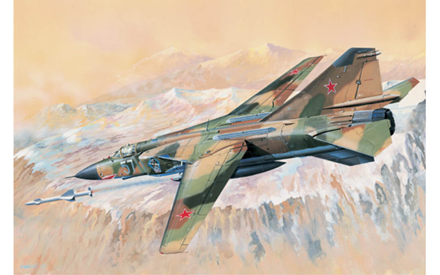 MIG-23MLD Flogger-K - Trumpeter 03211 | kingshobby.com