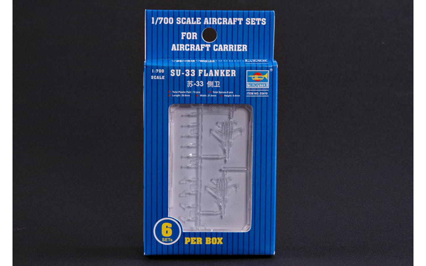 SU-33 Flanker - Trumpeter 03410 | kingshobby.com