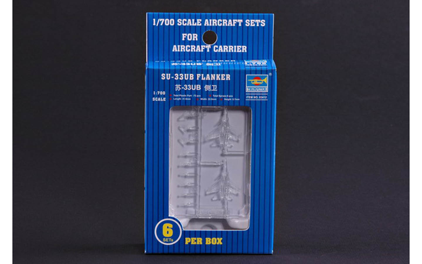 Su-33UB Flanker - Trumpeter 03412 | kingshobby.com