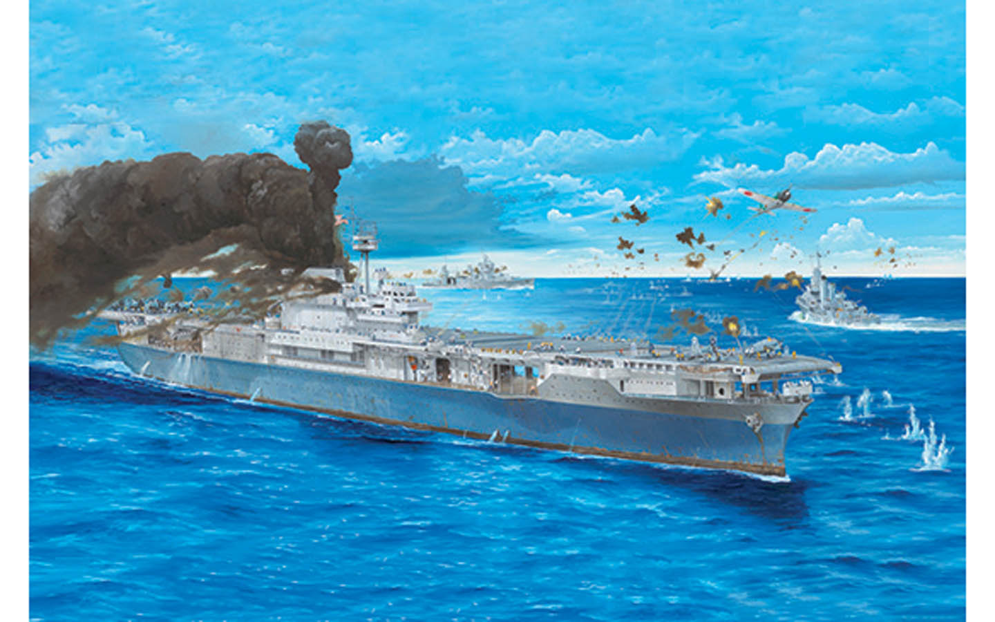 USS Yorktown CV-5 - Trumpeter 03711 | kingshobby.com