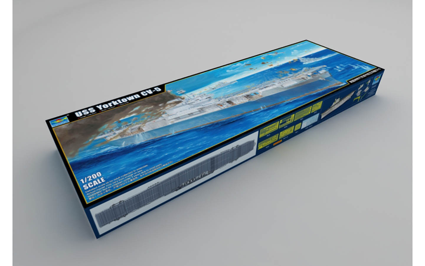 USS Yorktown CV-5 - Trumpeter 03711 | kingshobby.com