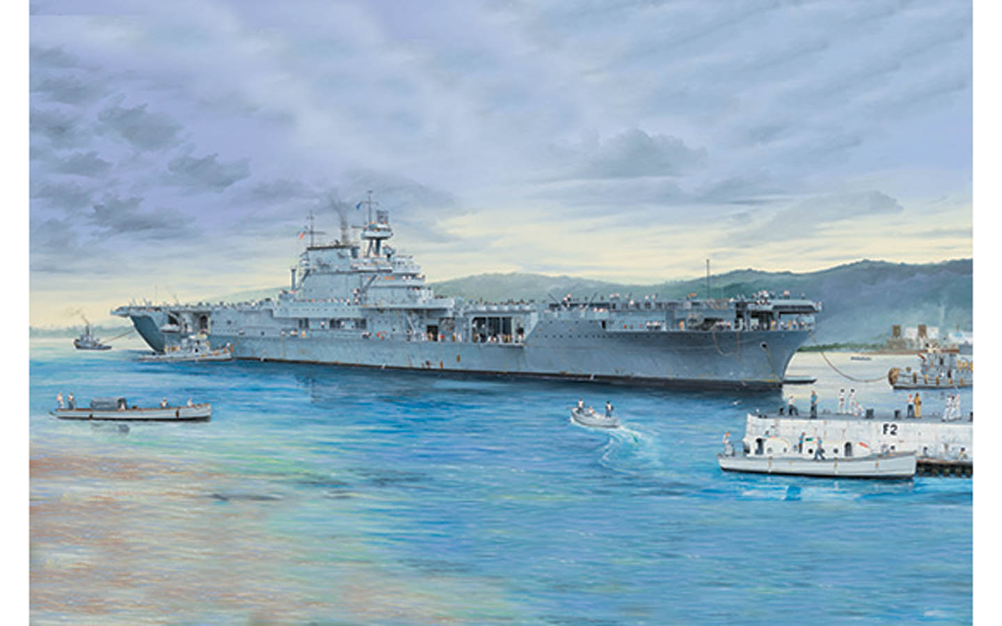 USS Enterprise CV-6 - Trumpeter 03712 | kingshobby.com