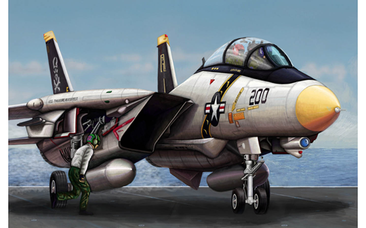F-14A Tomcat - Trumpeter 03910 | kingshobby.com