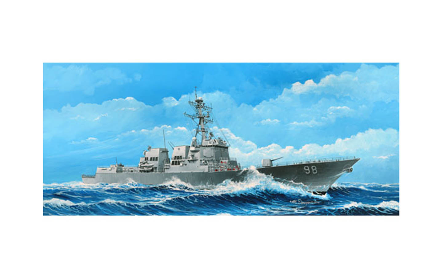 USS Forrest Sherman DDG-98 - Trumpeter 04528 | kingshobby.com