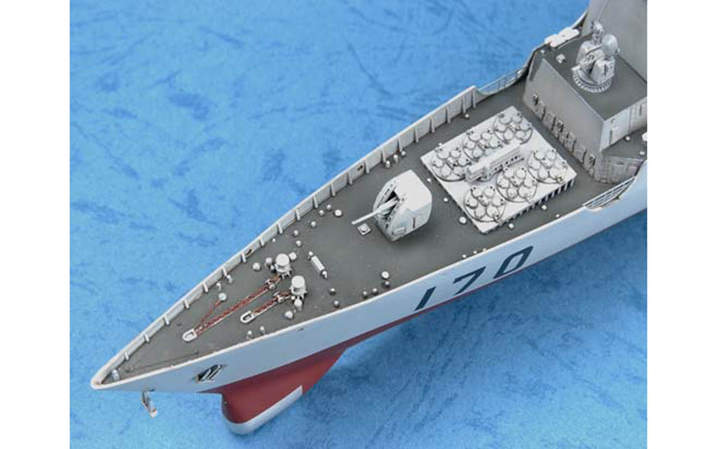 PLA Navy Type 052C DDG-170 Lanzhou - Trumpeter 04530 | kingshobby.com