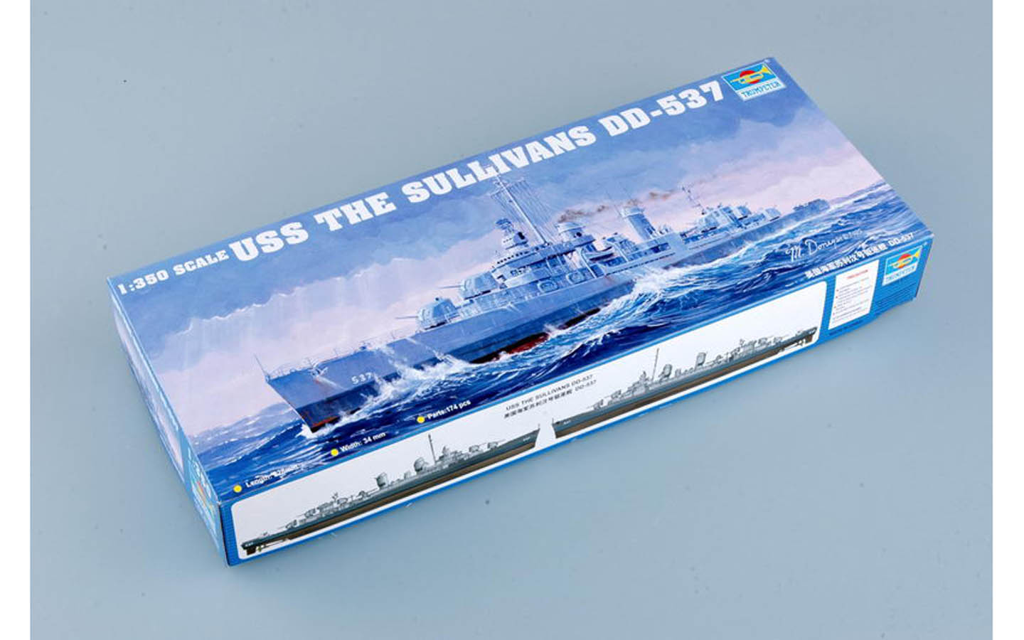 USS The Sullivans DD-537 - Trumpeter 05304 | kingshobby.com