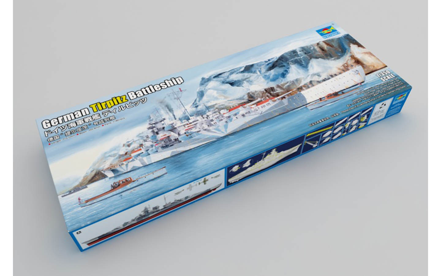 German Tirpitz Battleship - Trumpeter 05359 | kingshobby.com