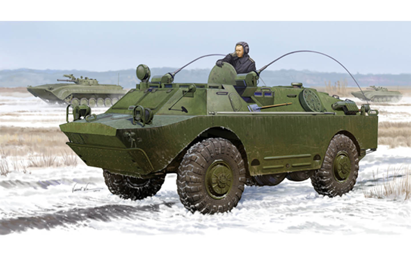 Russian BRDM-2UM - Trumpeter 05514 | kingshobby.com