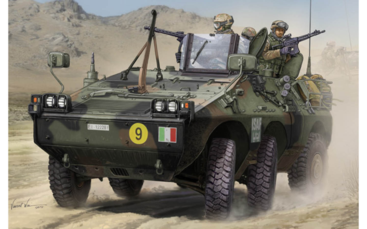 Italian Puma 6x6 - Trumpeter 05526 | kingshobby.com