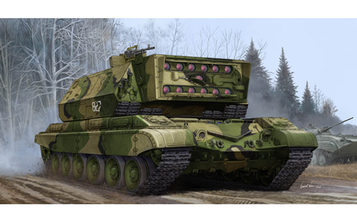Russian 1K17 Szhatie - Trumpeter 05542 | kingshobby.com