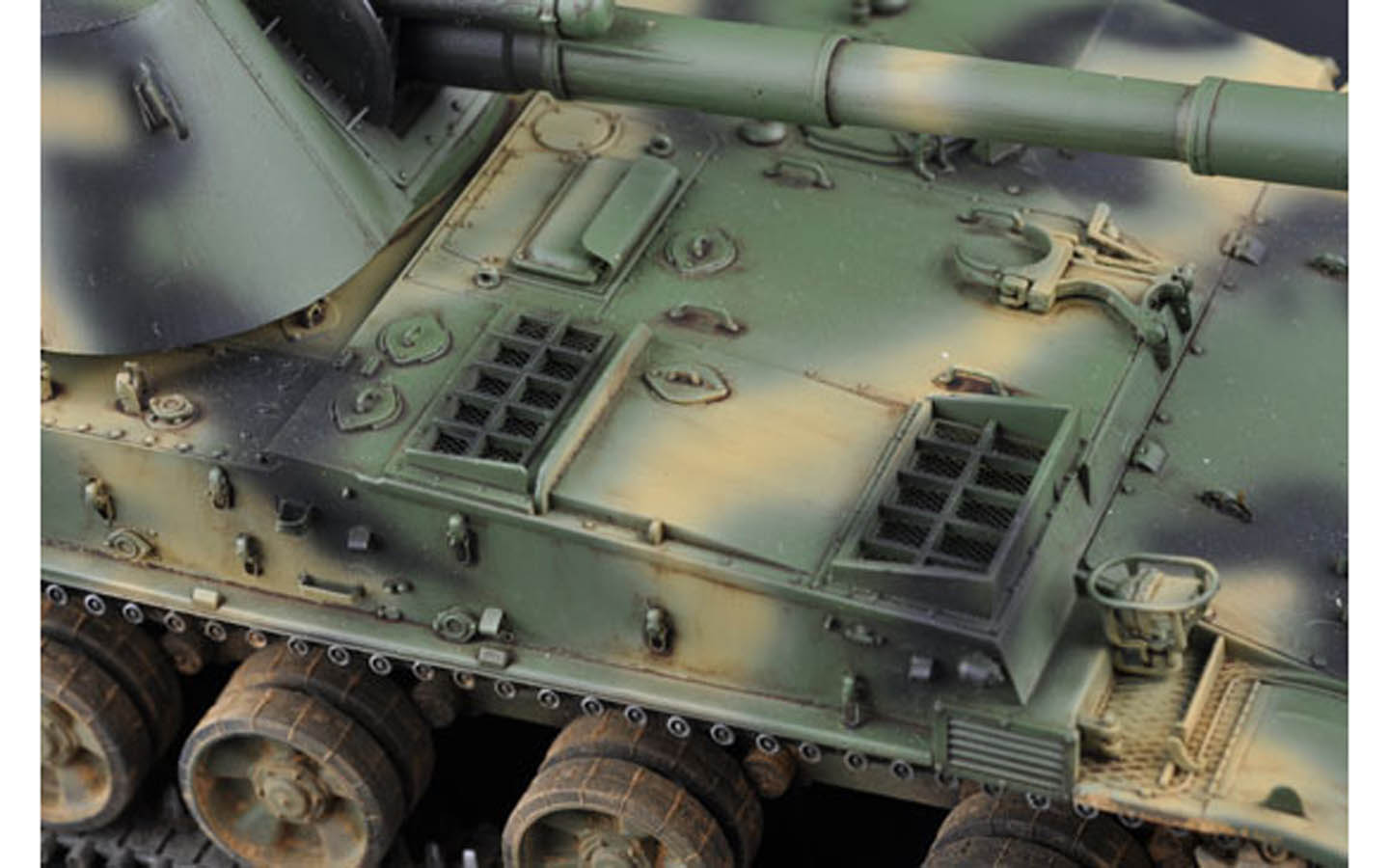 Soviet 2S3 152mm Self-Propelled Howitzer, Early Version - Trumpeter ...