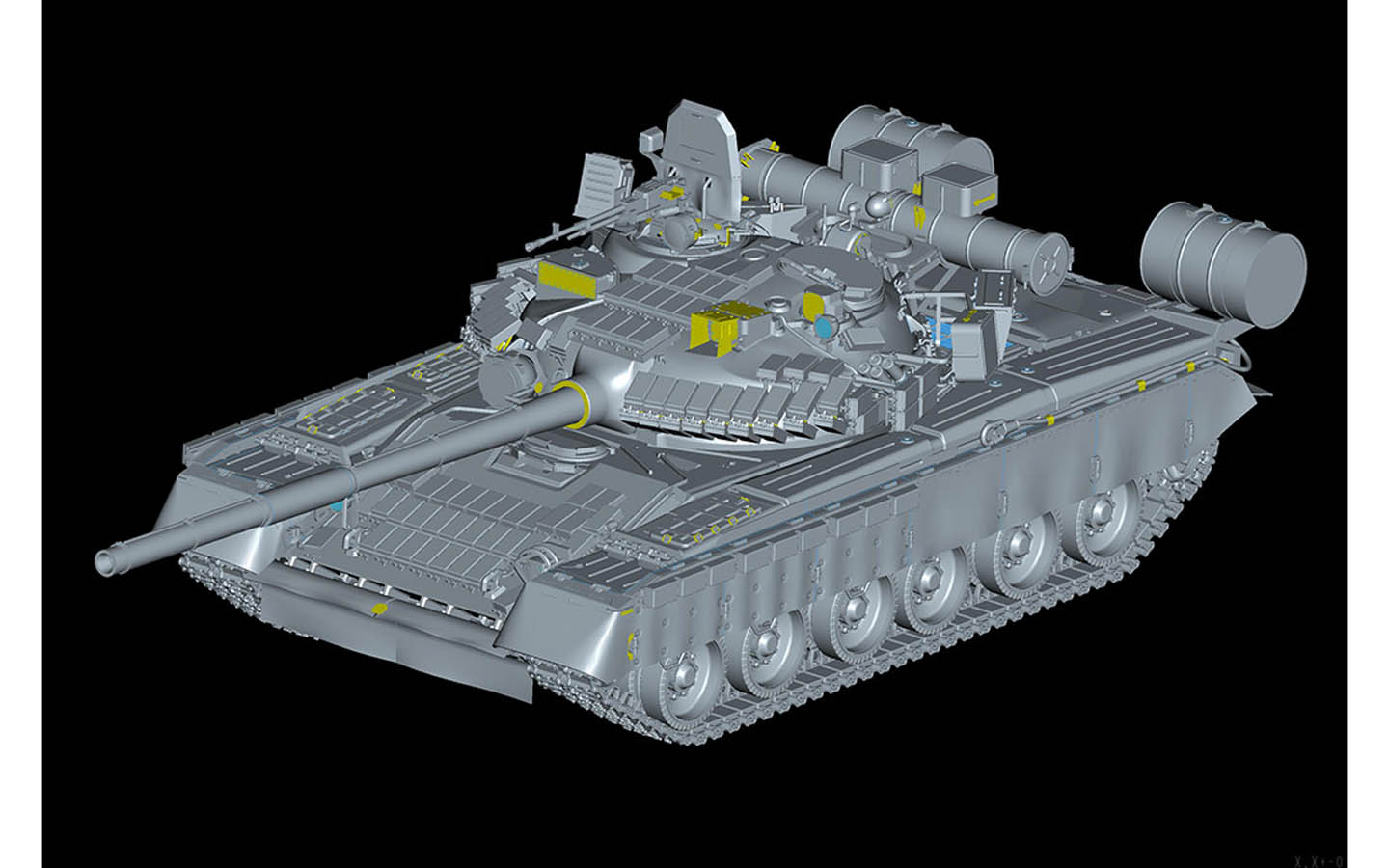 Russian T-80B MBT - Trumpeter 05565 | kingshobby.com