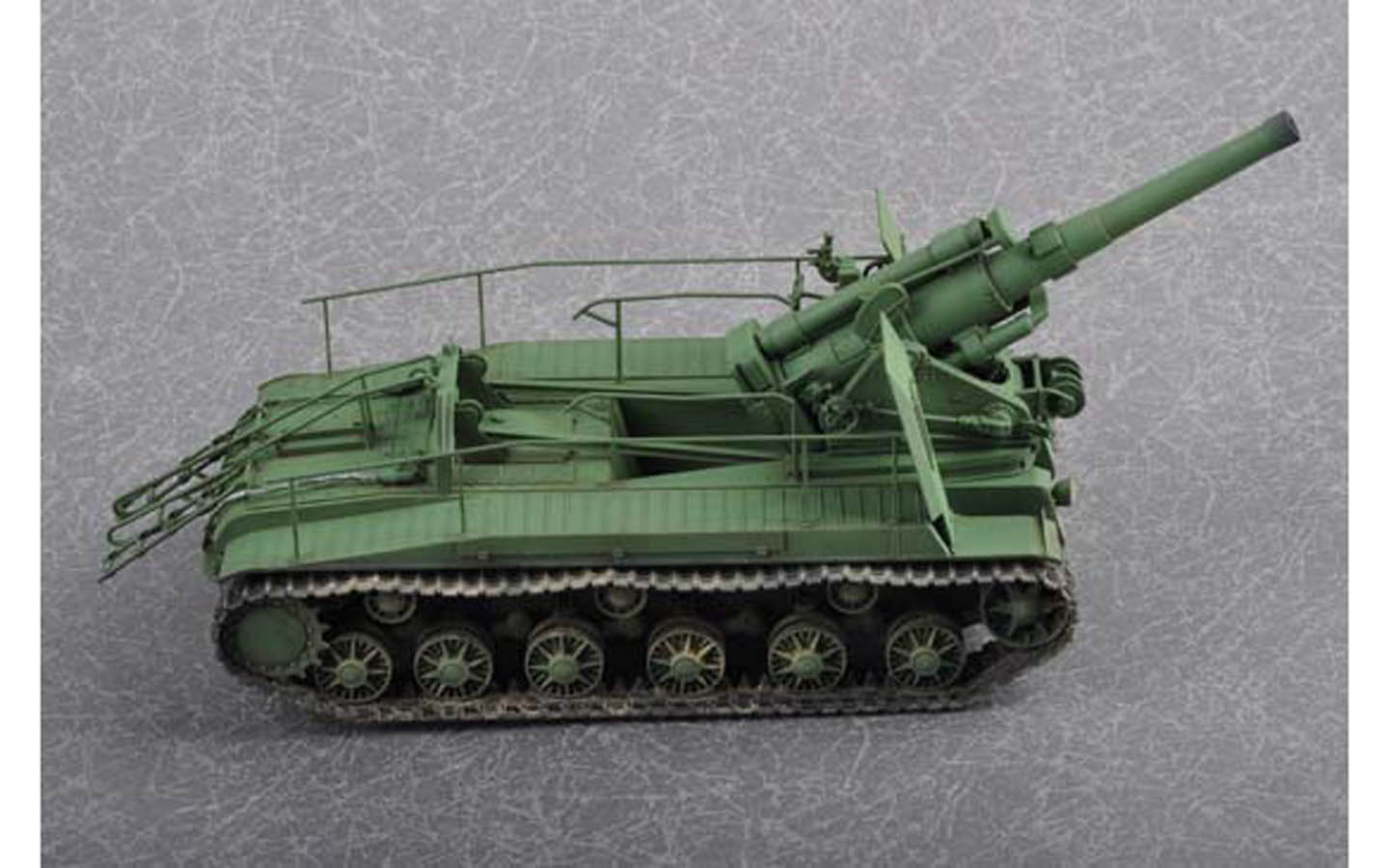 Soviet S-51 Self-Propelled Gun - Trumpeter 05583 | kingshobby.com
