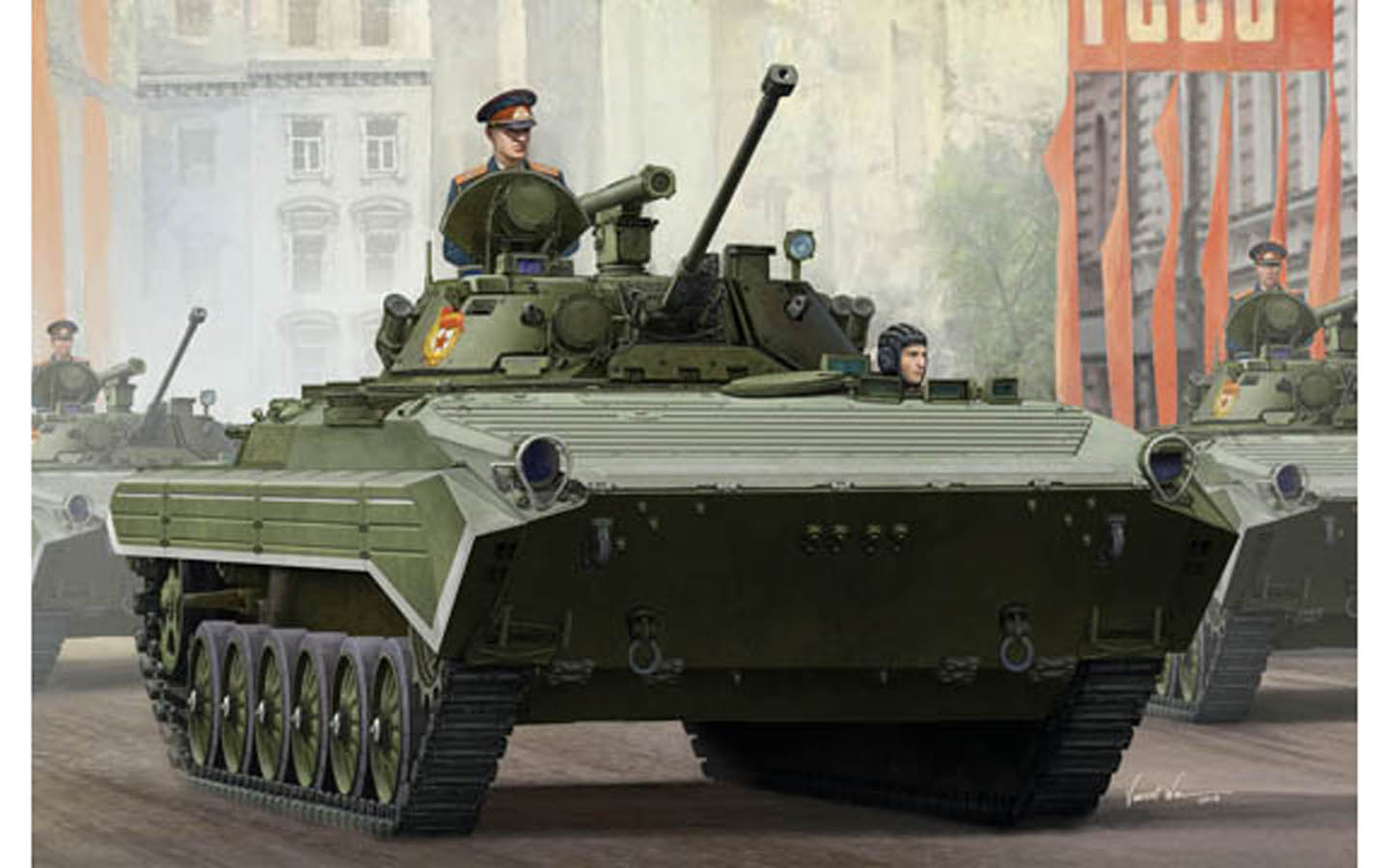 Russian BMP-2 IFV - Trumpeter 05584 | kingshobby.com