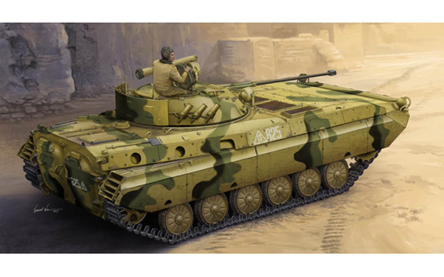 Russian BMP-2D IFV - Trumpeter 05585 | kingshobby.com