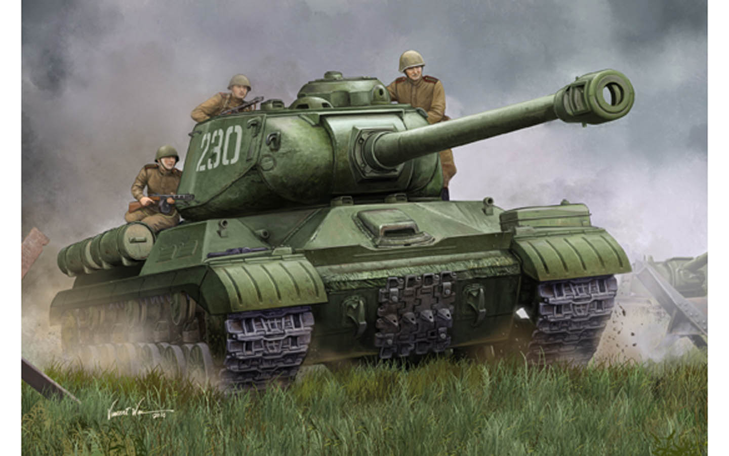 Soviet JS-2M Heavy Tank Late - Trumpeter 05590 | kingshobby.com