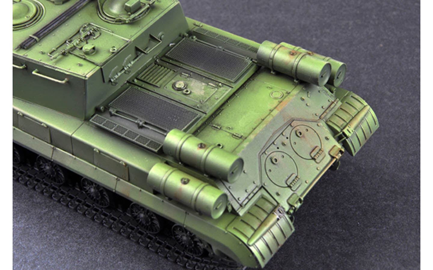 Soviet JSU-152K Armored Self-Propelled Gun - Trumpeter 05591 ...