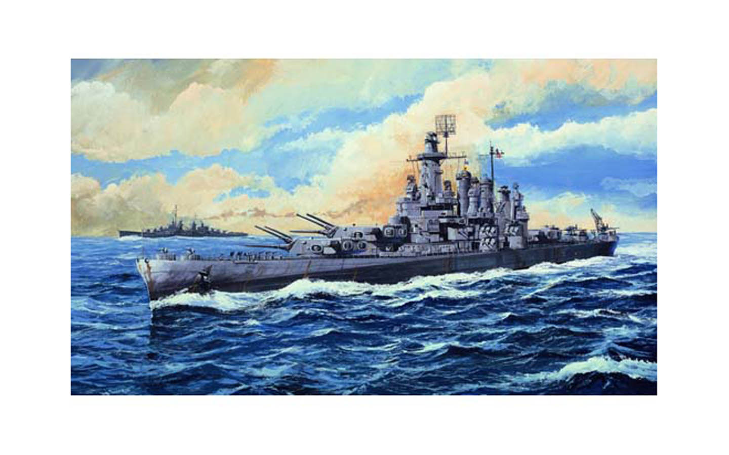 USS Washington BB-56 - Trumpeter 05735 | kingshobby.com