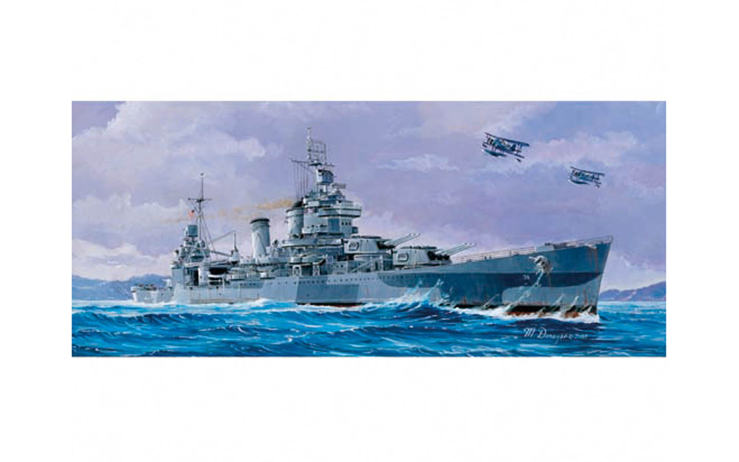 USS San Francisco CA-38 1944 - Trumpeter 05747 | kingshobby.com