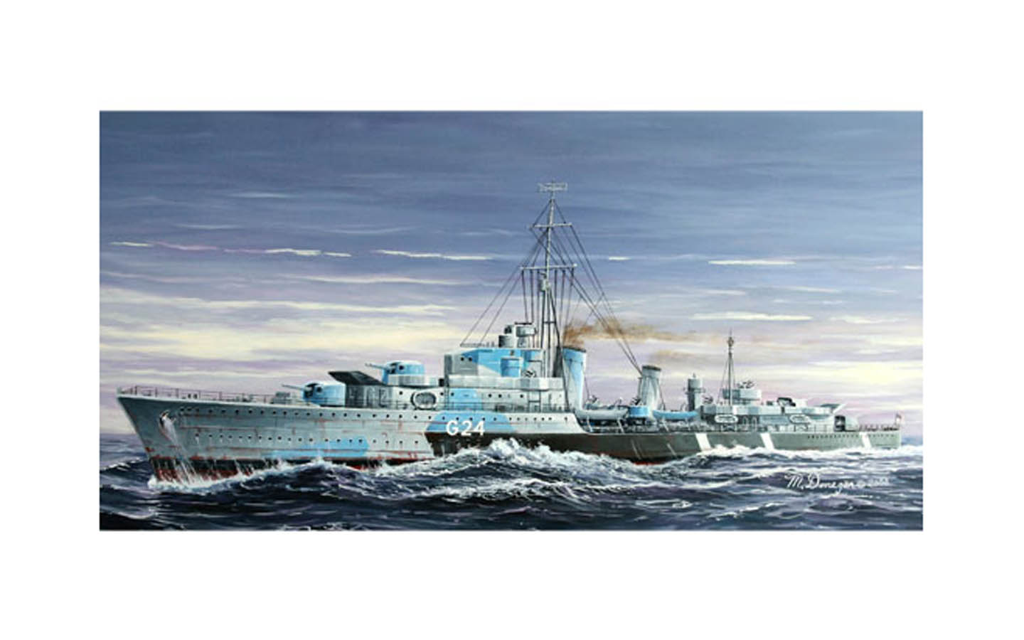 HMS Huron 1944 - Trumpeter 05759 | kingshobby.com