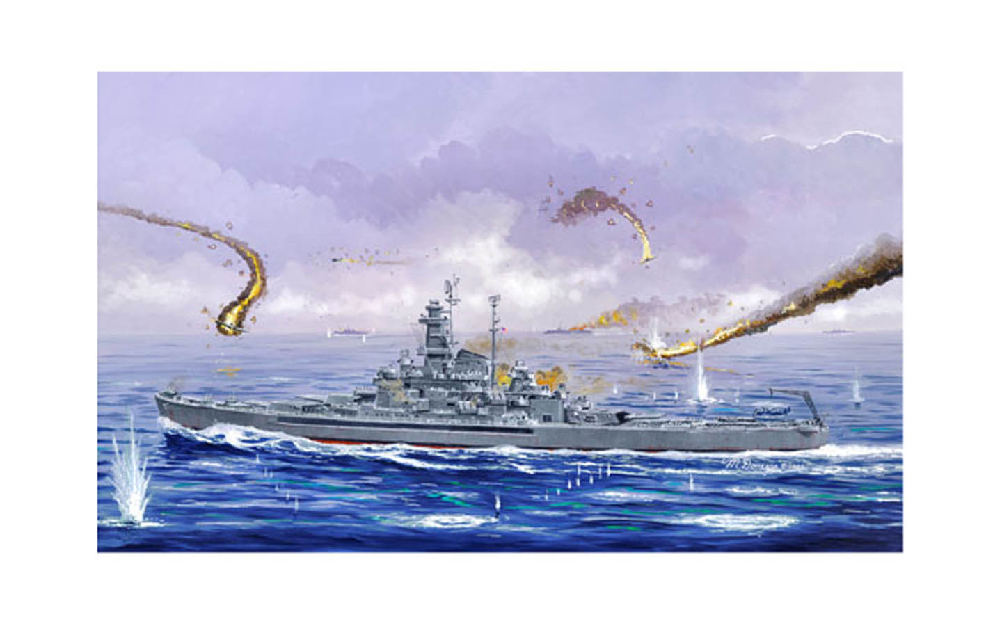 USS South Dakota BB-57 - Trumpeter 05760 | kingshobby.com